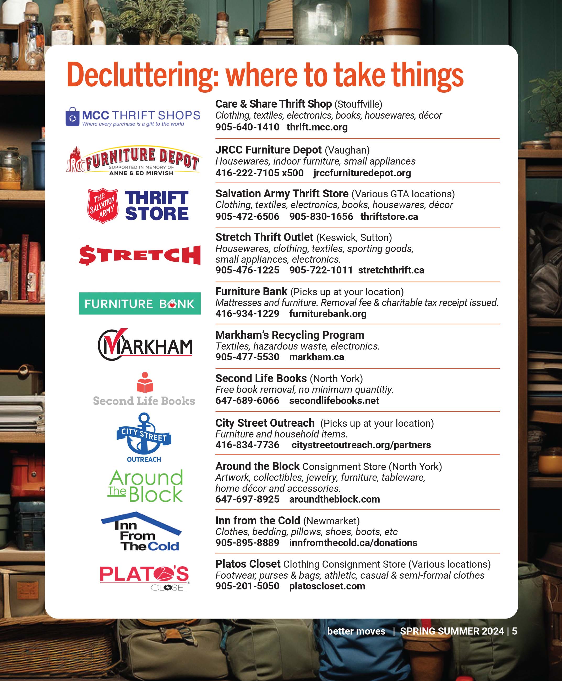 Decluttering? Where To Take Your Things